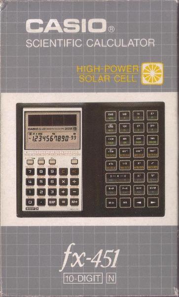 Casio - fx-451 - - Calculatrice Scientifique - Casio fx451 - Casio ...
