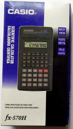 Casio - fx-570S - - Calculatrice Scientifique - Casio fx570S - Casio.ledudu.com - bibliothèque ...