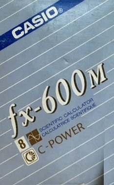Casio - fx-600M - - Calculatrice Scientifique - Casio fx600M - Casio ...