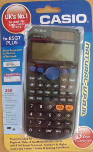 Casio - fx-85GT Plus - - Calculatrice Scientifique - Casio fx85GT Plus ...