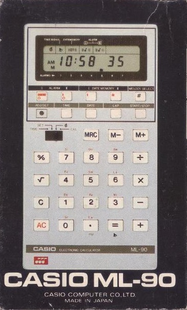 Casio - ML-90 - - Calculatrice LCD - Casio ML90 - Casio.ledudu.com ...