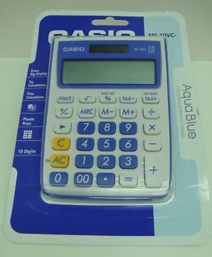Casio - MS-10VC - - Calculatrice LCD - Casio MS10VC - Casio.ledudu.com - bibliothèque des ...