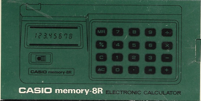 Casio - Memory-8R-Y-811 - - Calculatrice Vintage - Casio Memory8RY811 - Casio.ledudu.com ...
