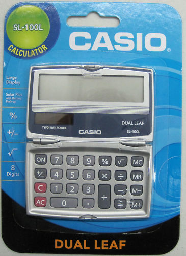Casio - SL-100L - - Calculatrice LCD - Casio SL100L - Casio.ledudu.com ...