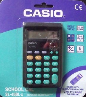 Casio - SL-450L - - Calculatrice LCD - Casio SL450L - Casio.ledudu.com - bibliothèque des ...