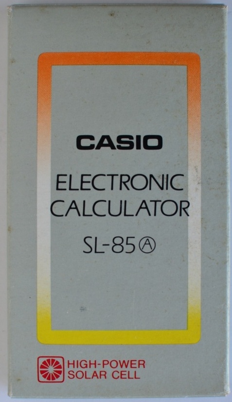 Casio - SL-85A - - Calculatrice LCD - Casio SL85A - Casio.ledudu.com - bibliothèque des ...