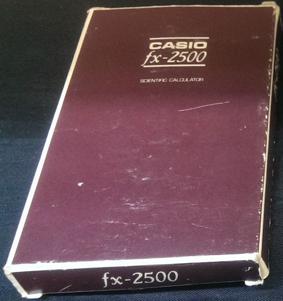 Casio - fx-2500 - - Calculatrice Scientifique - Casio fx2500 - Casio.ledudu.com - bibliothèque ...