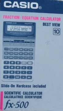Casio - fx-500 - - Calculatrice Scientifique - Casio fx500 - Casio ...
