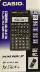 Casio - fx-570W - - Calculatrice Scientifique - Casio fx570W - Casio ...