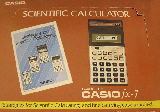 Casio - fx-7 - - Calculatrice Scientifique - Casio fx7 - Casio.ledudu ...