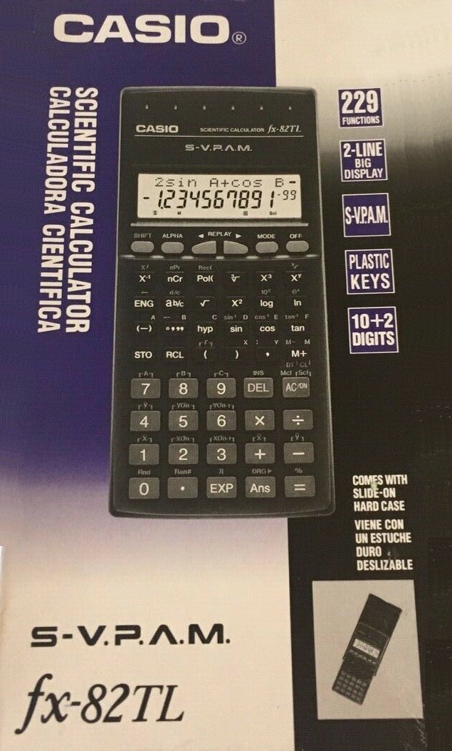 Casio - fx-82TL - - Calculatrice Scientifique - Casio fx82TL - Casio ...