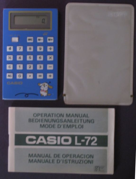 Casio - L-72 - - Calculatrice LCD - Casio L72 - Casio.ledudu.com ...