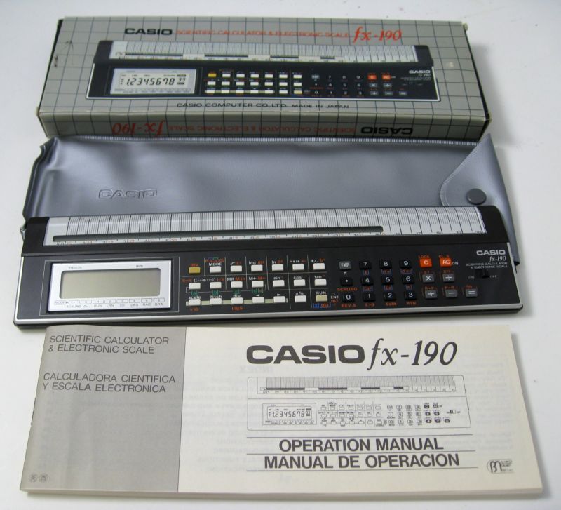 Casio - fx-190 - - Calculatrice Scientifique - Casio fx190 - Casio ...