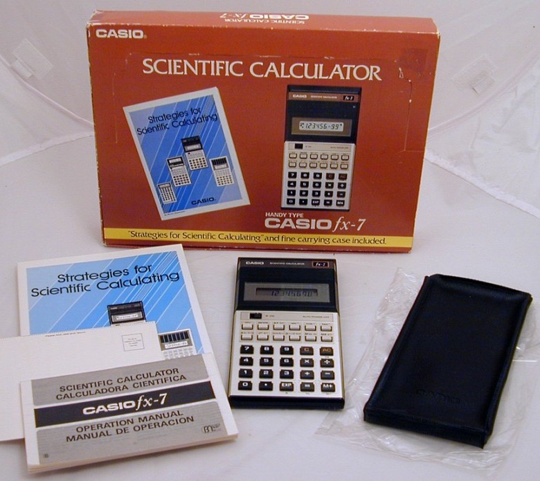 Casio - fx-7 - - Calculatrice Scientifique - Casio fx7 - Casio.ledudu ...