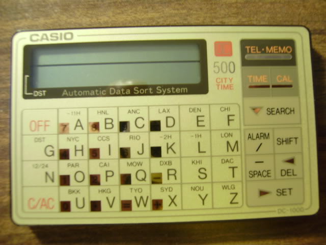 Casio - Les Data-Cal - - Agenda électronique - Casio Les DataCal ...