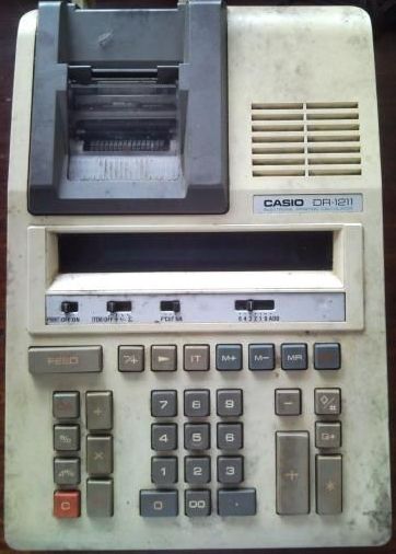 Casio - DR-1211 - - Calculatrice Vintage - Casio DR1211 - Casio.ledudu ...