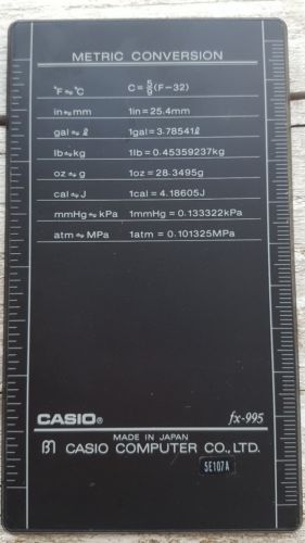 Casio - fx-995 - - Calculatrice Scientifique - Casio fx995 - Casio ...
