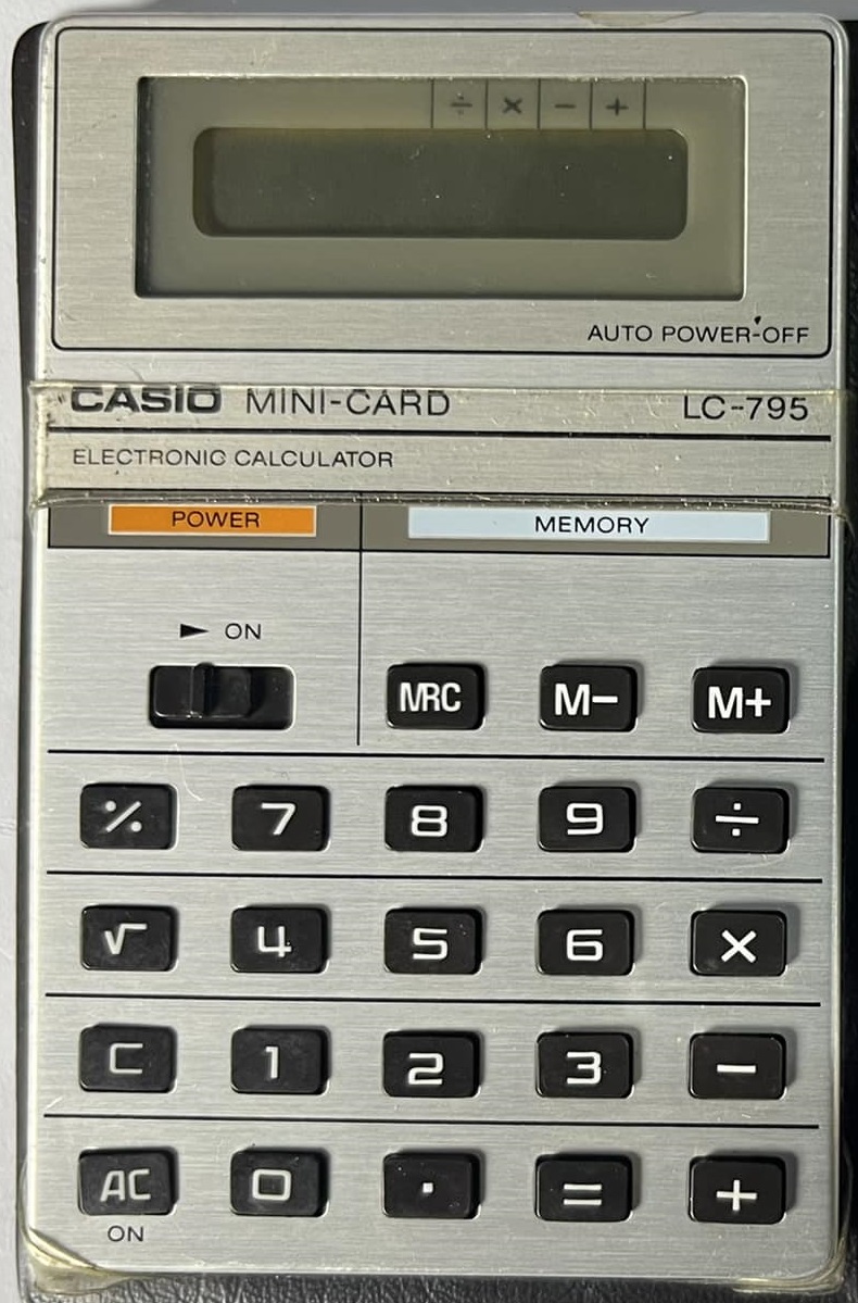 Casio - La série des LC portraits - - Calculatrice LCD - Casio La série ...