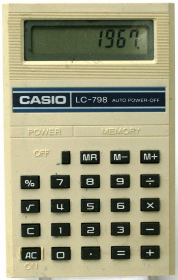 Casio - La série des LC portraits - - Calculatrice LCD - Casio La série ...