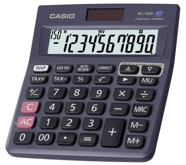 Casio - MJ-100D - - Calculatrice LCD - Casio MJ100D - Casio.ledudu.com ...