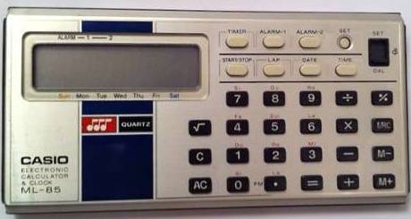 Casio - ML-85 - - Calculatrice LCD - Casio ML85 - Casio.ledudu.com - bibliothèque des ...