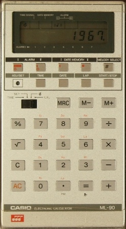Casio - ML-90 - - Calculatrice LCD - Casio ML90 - Casio.ledudu.com ...