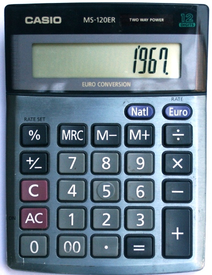 Casio - MS-120ER - - Calculatrice LCD - Casio MS120ER - Casio.ledudu.com - bibliothèque des ...