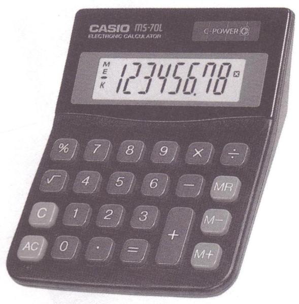 Casio - Les séries des M* - - Calculatrice LCD - Casio Les séries des M ...
