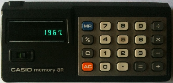 Casio - Memory-8R-Y-811 - - Calculatrice Vintage - Casio Memory8RY811 - Casio.ledudu.com ...