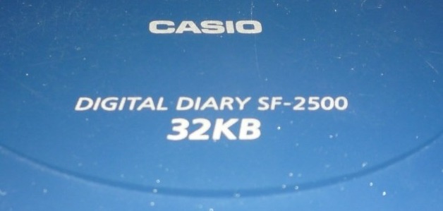 Casio - SF-2500 - - Agenda électronique - Casio SF2500 - Casio.ledudu ...