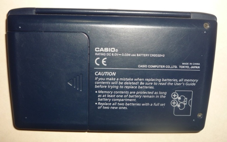 Casio - SF-2500 - - Agenda électronique - Casio SF2500 - Casio.ledudu ...