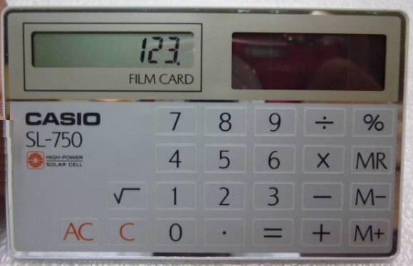 Casio - SL-750A - - Calculatrice LCD - Casio SL750A - Casio.ledudu.com ...