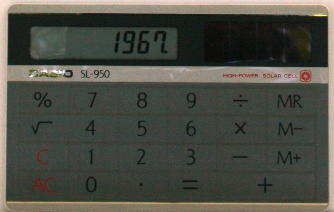 Casio - SL-950 - - Calculatrice LCD - Casio SL950 - Casio.ledudu.com ...