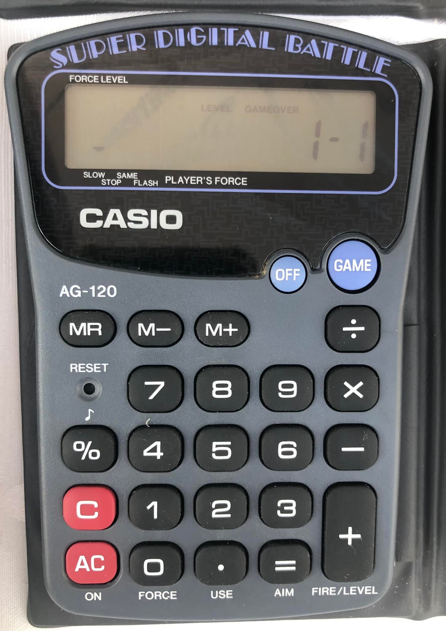 Casio - AG-120 - - Calculatrice LCD - Casio AG120 - Casio.ledudu.com ...