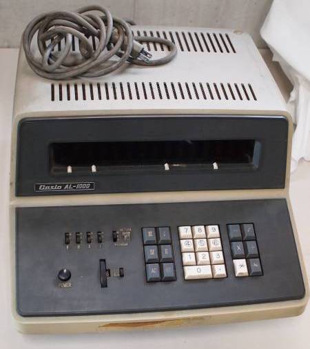 Casio - AL-1000 - - Calculatrice Vintage - Casio AL1000 - Casio.ledudu ...