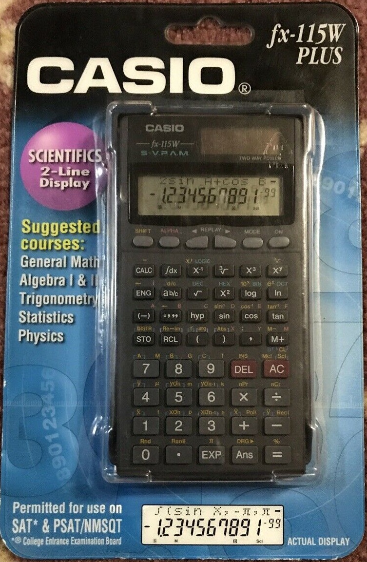 Casio - La série des fx-xxxW/Z/TL - - Calculatrice Scientifique - Casio ...