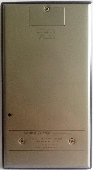 Casio - fx-8100 - - Calculatrice Scientifique - Casio fx8100 - Casio ...