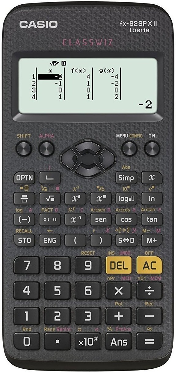 Casio - fx-82SP X II Iberia - - Calculatrice Scientifique - Casio ...