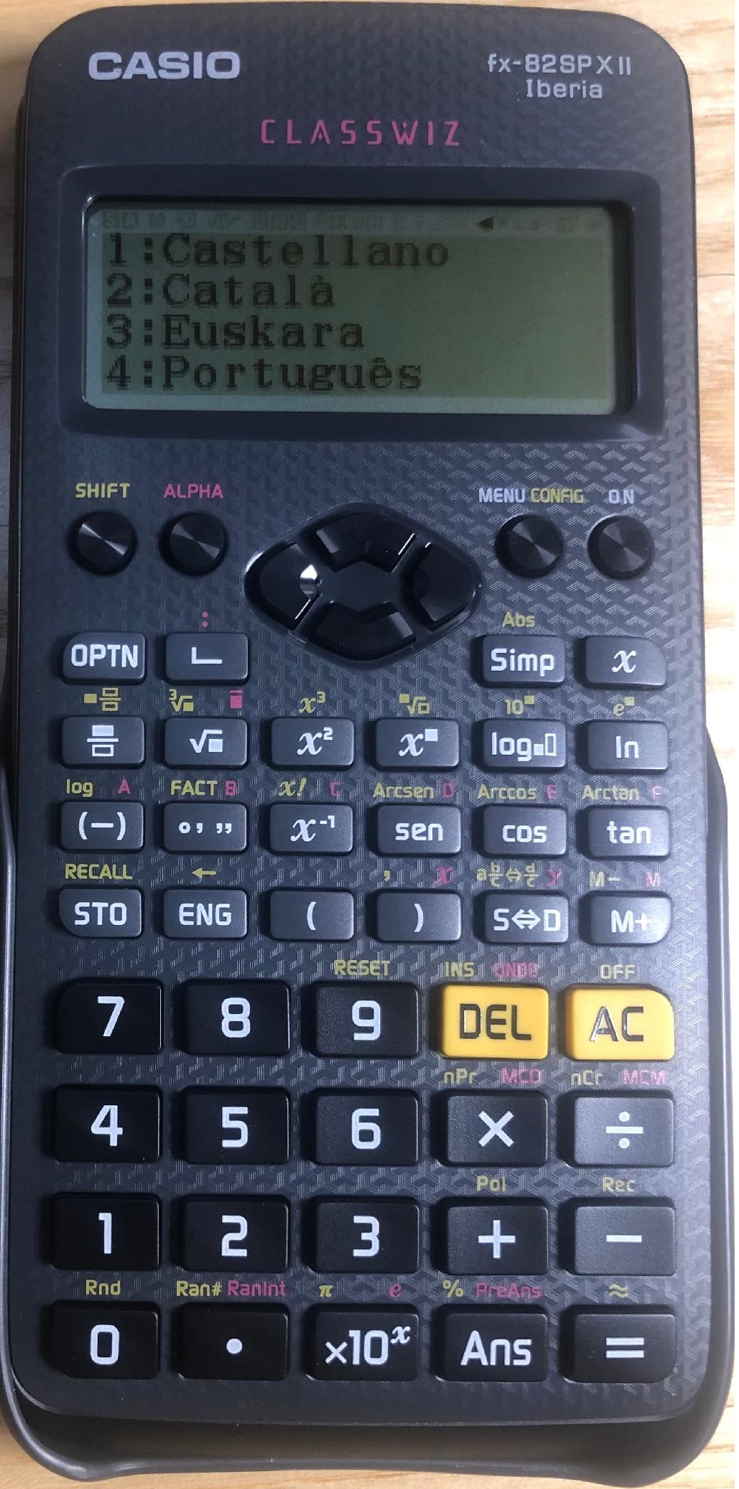 Casio - fx-82SP X II Iberia - - Calculatrice Scientifique - Casio ...