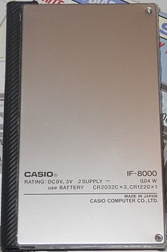 Casio - IF-8000 - - Agenda électronique - Casio IF8000 - Casio.ledudu ...