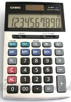 Casio - JS-10TV - - Calculatrice LCD - Casio JS10TV - Casio.ledudu.com - bibliothèque des ...