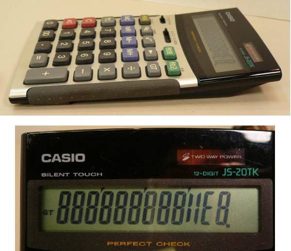 Casio - JS-20TK - - Calculatrice LCD - Casio JS20TK - Casio.ledudu.com ...