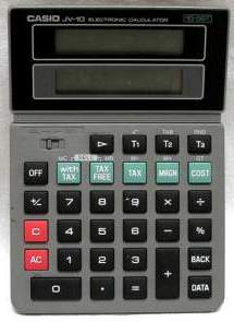 Casio - JV-10 - - Calculatrice LCD - Casio JV10 - Casio.ledudu.com ...