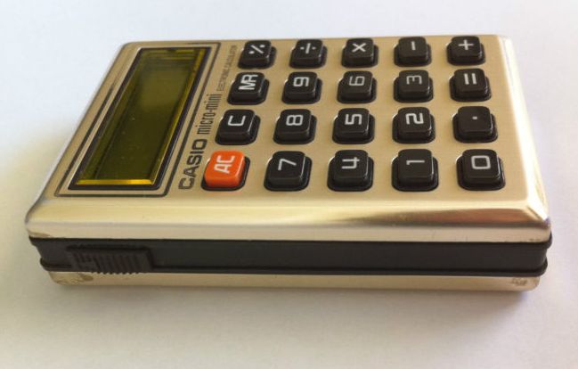 Casio - Micro-Compact MC-811 - - Calculatrice LCD - Casio MicroCompact MC811 - Casio.ledudu.com ...