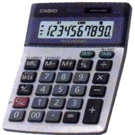 Casio - MS-100TE - - Calculatrice LCD - Casio MS100TE - Casio.ledudu ...