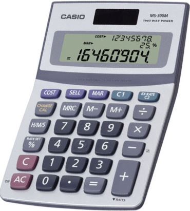 Casio - Les séries des M* - - Calculatrice LCD - Casio Les séries des M ...