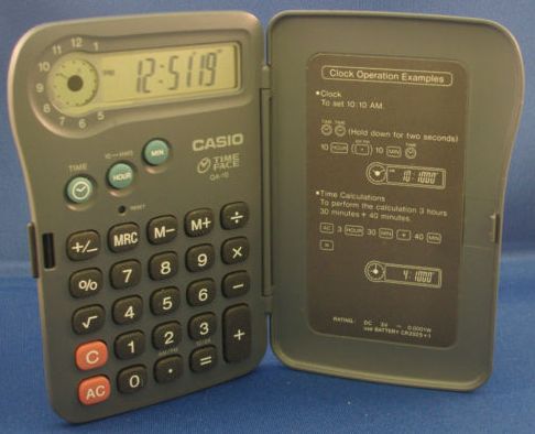 Casio - QA-10 - - Calculatrice LCD - Casio QA10 - Casio.ledudu.com ...