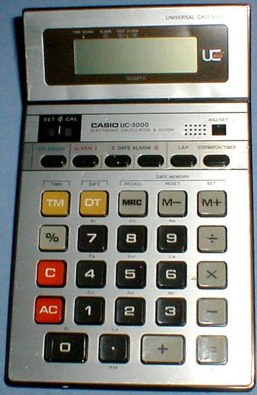 Casio - UC-3000 - - Calculatrice LCD - Casio UC3000 - Casio.ledudu.com ...