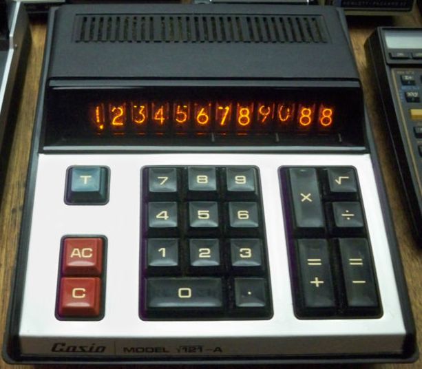 Casio - V121-A - - Calculatrice Vintage - Casio V121A - Casio.ledudu ...