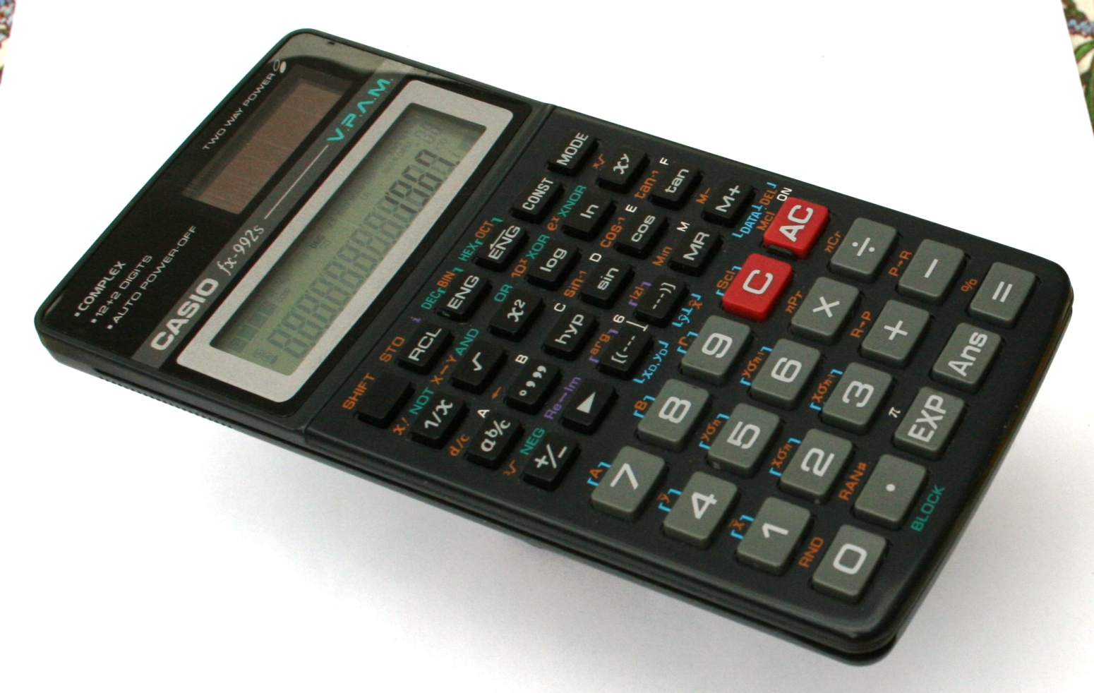 Casio fx-992S - Calculatrice Scientifique - Casio fx992S - Casio.ledudu ...
